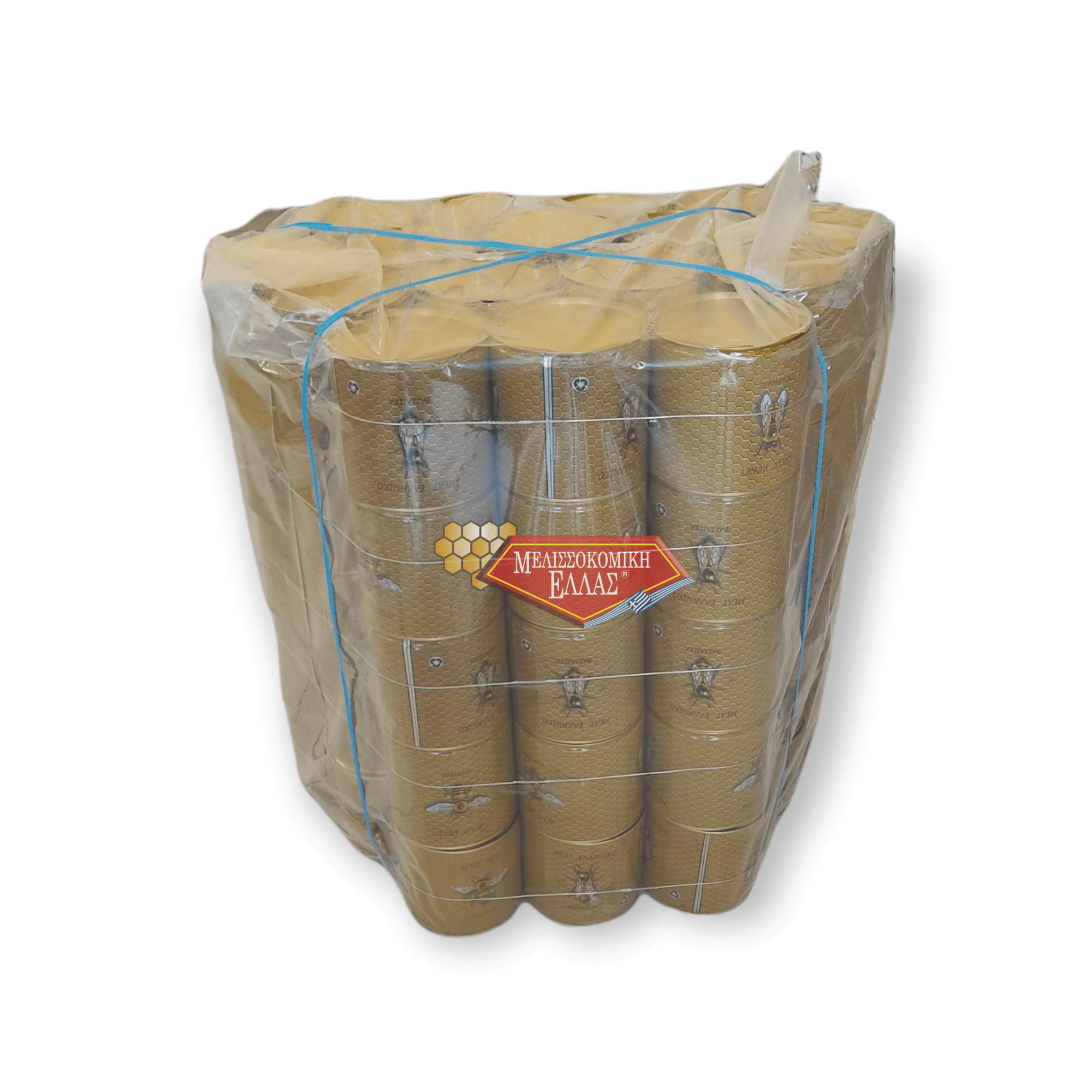 ΜΕΤΑΛΛΙΚΟ ΔΟΧΕΙΟ ΜΕΛΙΟΥ 2Kg - Μελισσοκομική Ελλάς - ΝΤΟΥΛΙΑΣ Κ.